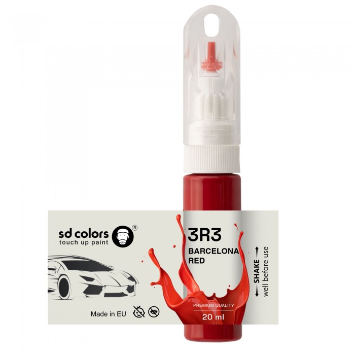 Touch Up Paint 20ml BARCELONA RED 3R3 for TOYOTA Scratch and Chip ...